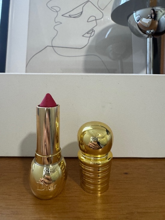 Dior | Makeup | Dior Gold Bullet Lipstick In Vibrant Pink | Poshmark